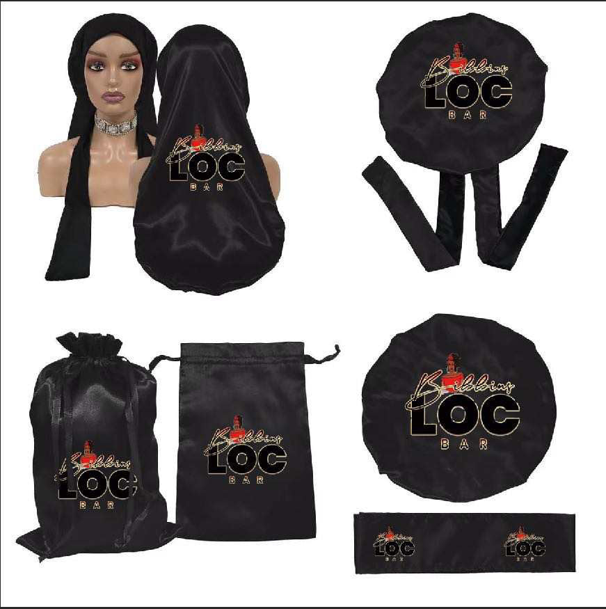 Bibbins Loc Bar - Satin Loc Bonnets